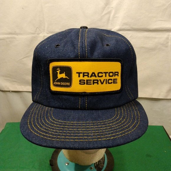 John Deere | Accessories | Vintage John Deere Denim Hat Rare Classic ...